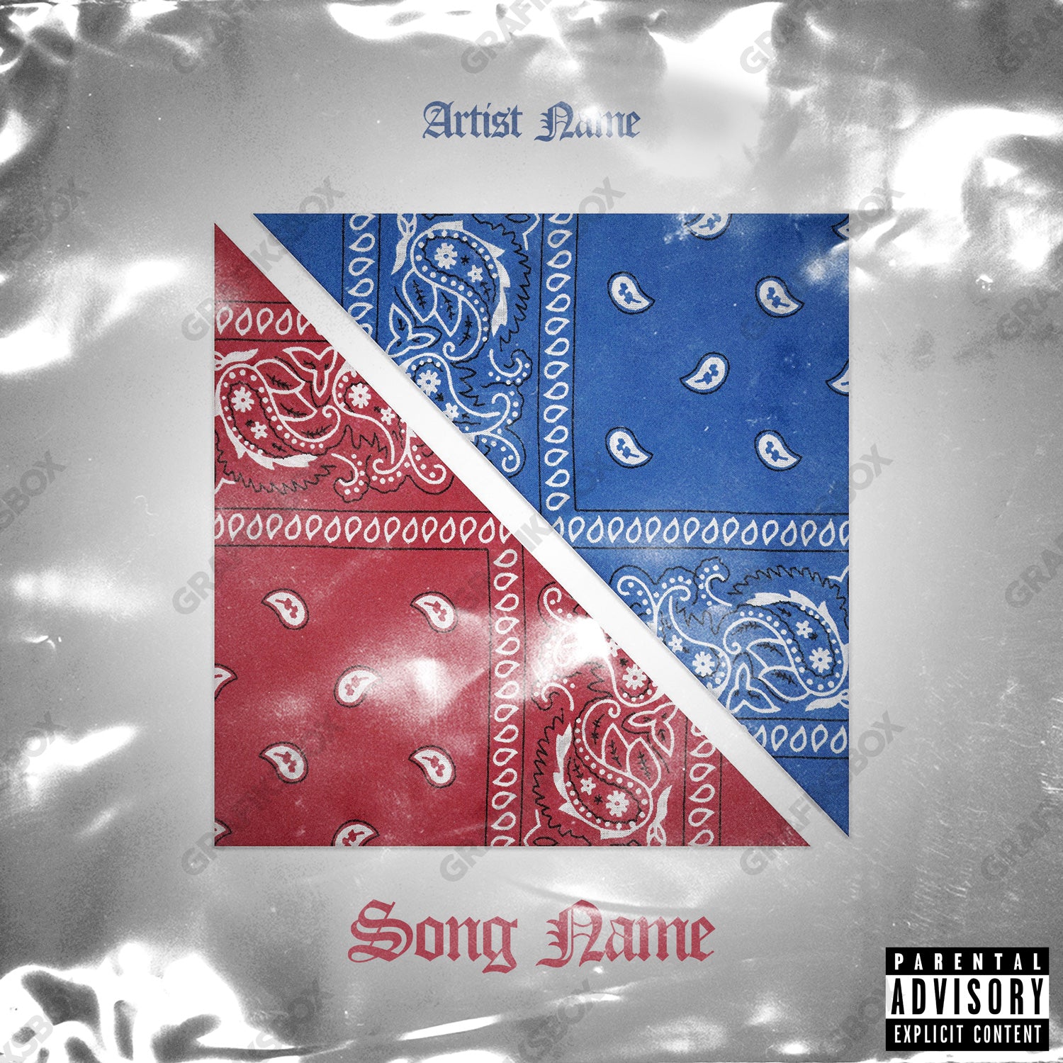 Band Bandana Cover Art - Grafiksbox Premade Covers