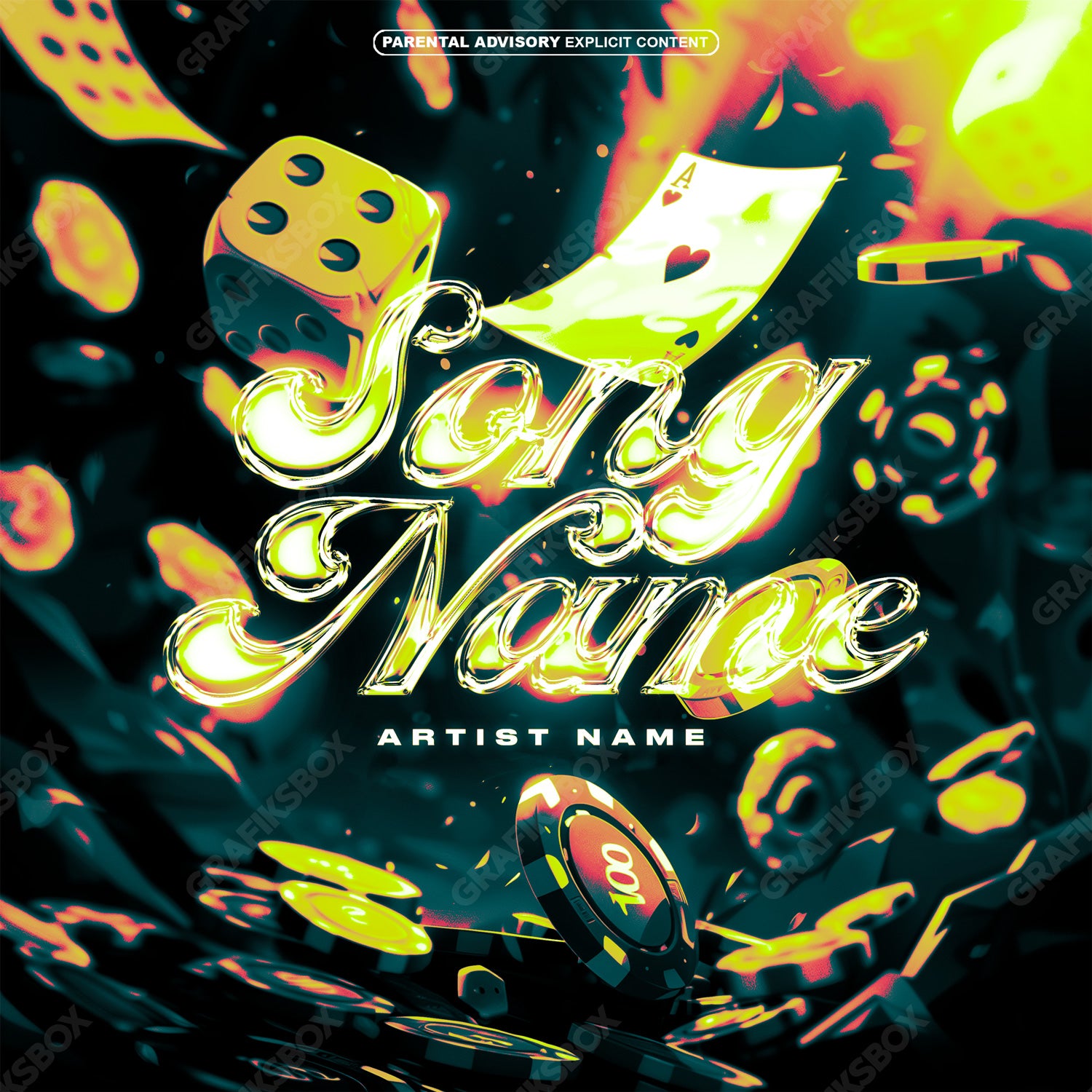 Bet Play Cover Art - Grafiksbox Premade Covers