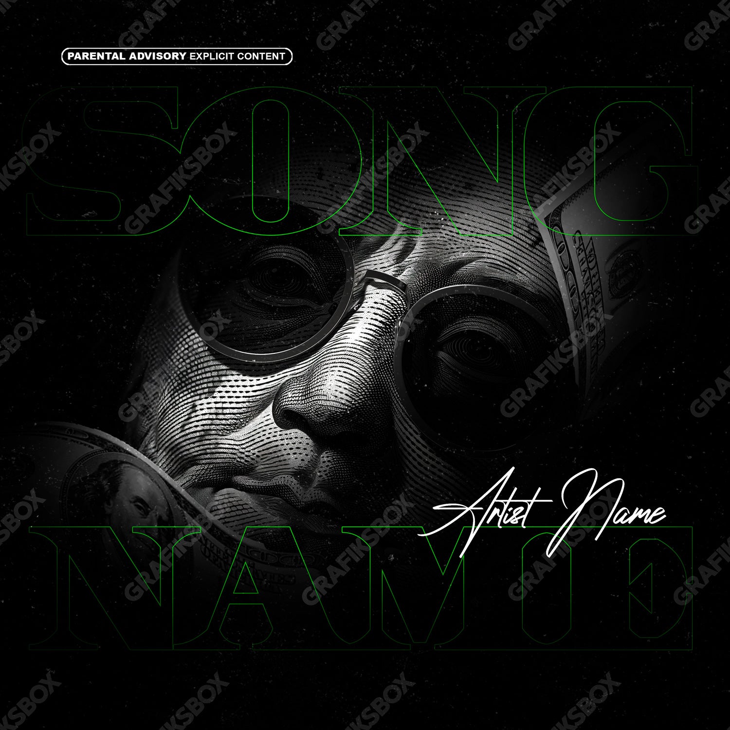 Cash Boss Cover Art - Grafiksbox Premade Covers