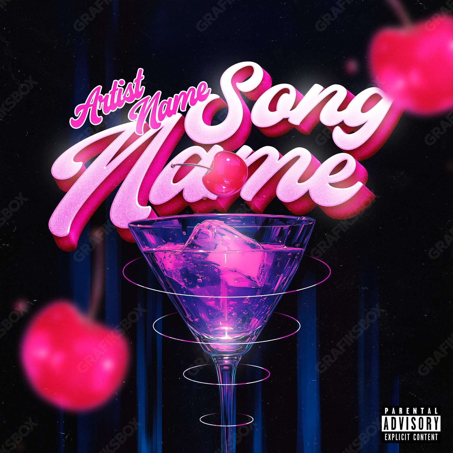 Cherry Sling Cover Art - Grafiksbox Premade Covers