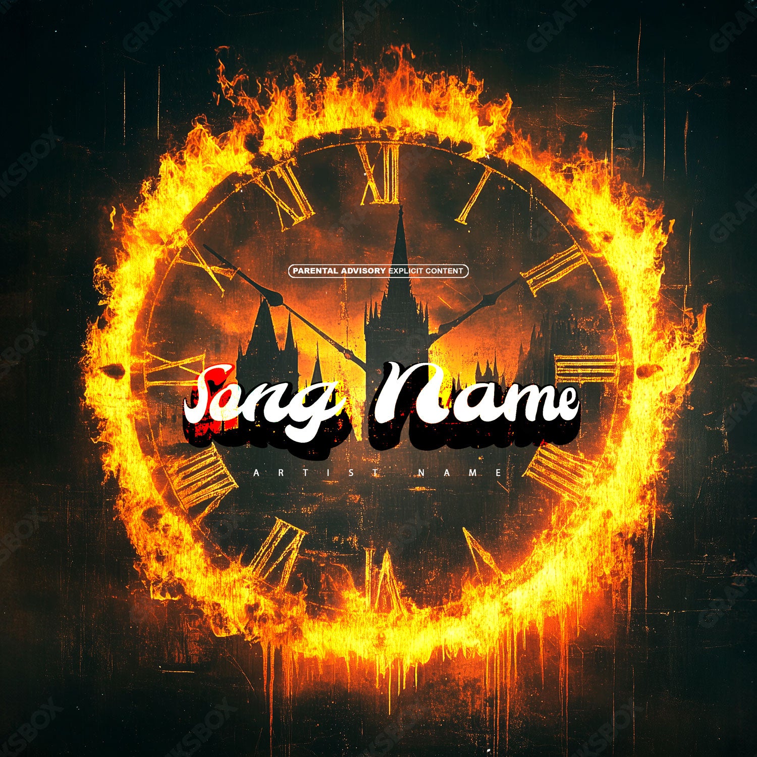 Clock Sense Cover Art - Grafiksbox Premade Covers