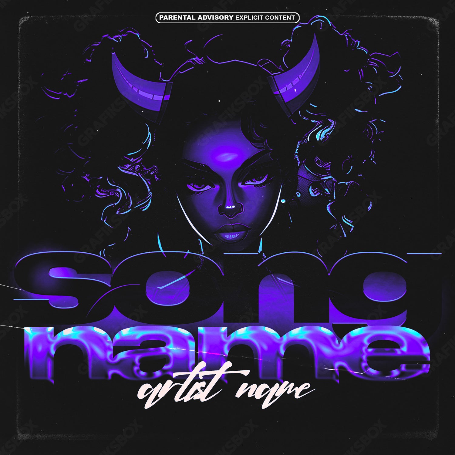 Curlers Cover Art - Grafiksbox Premade Covers