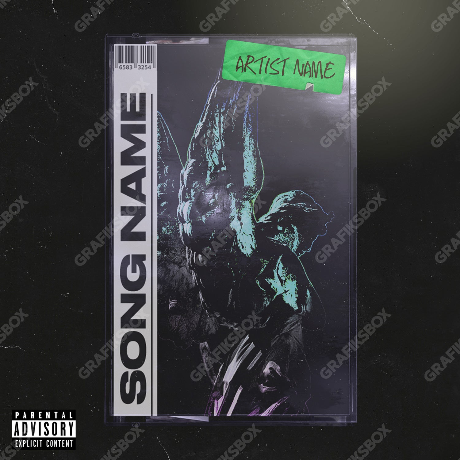 Digital Angel Cover Art - Grafiksbox Premade Covers