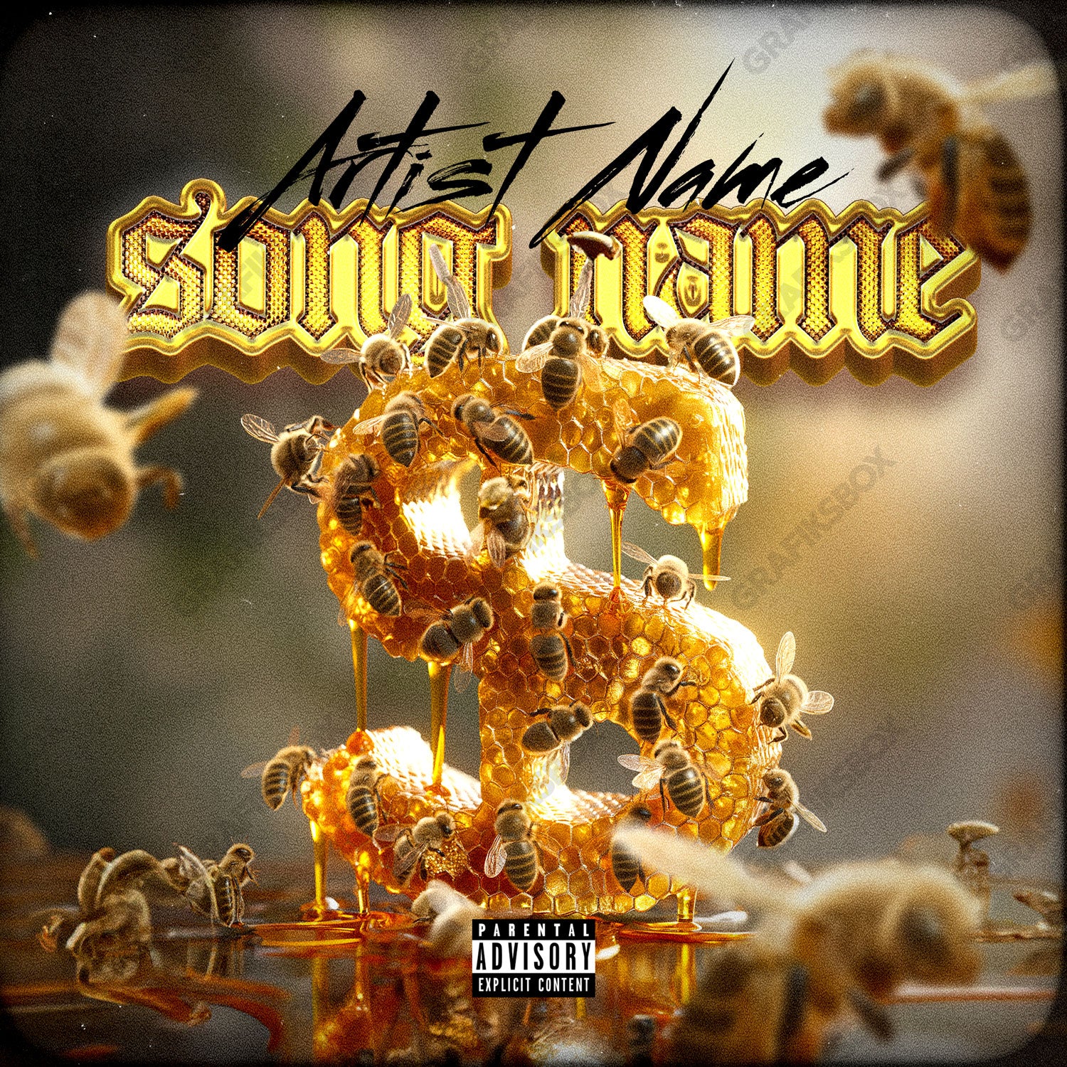 Dollar Honey Cover Art - Grafiksbox Premade Covers