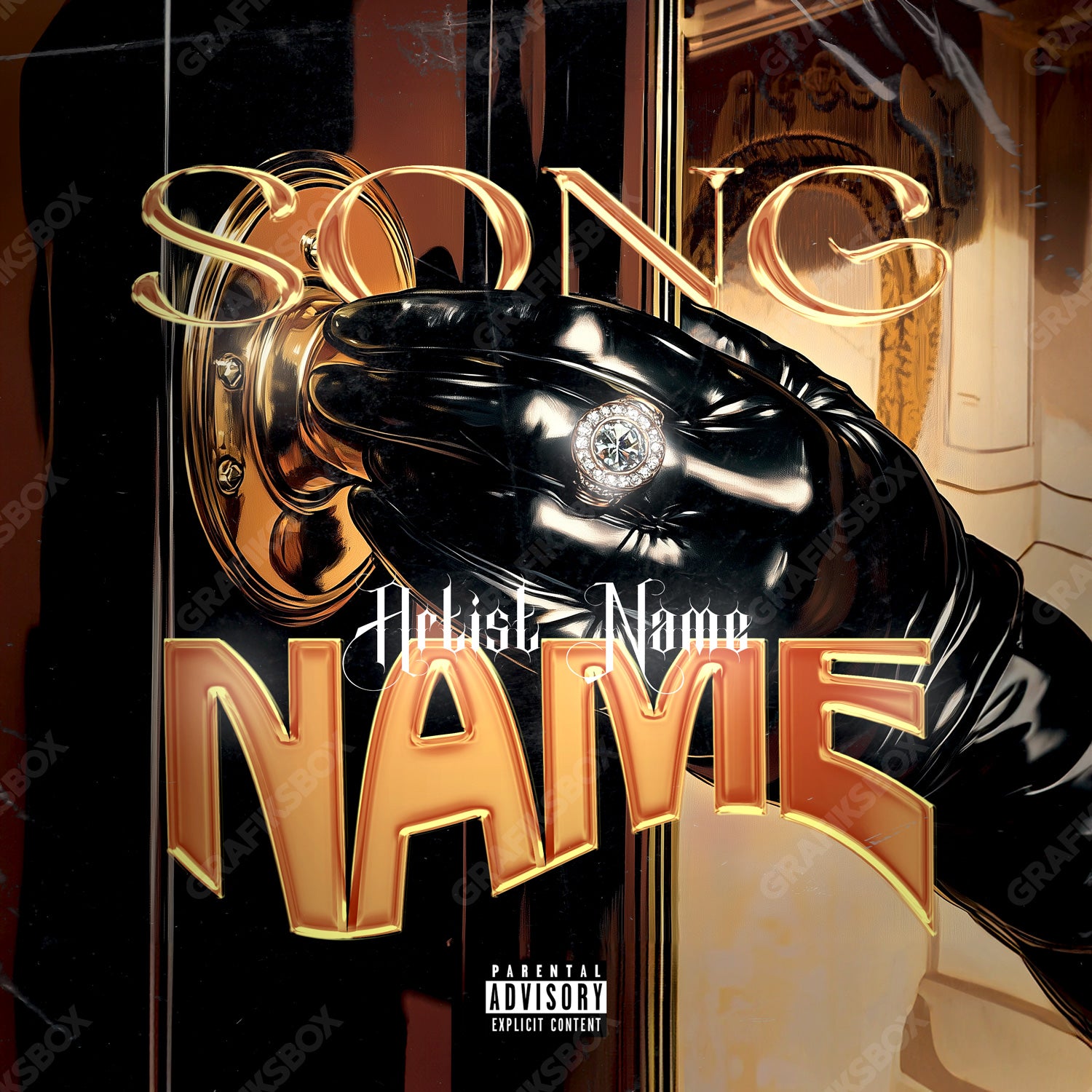 Fine Hand Cover Art - Grafiksbox Premade Covers