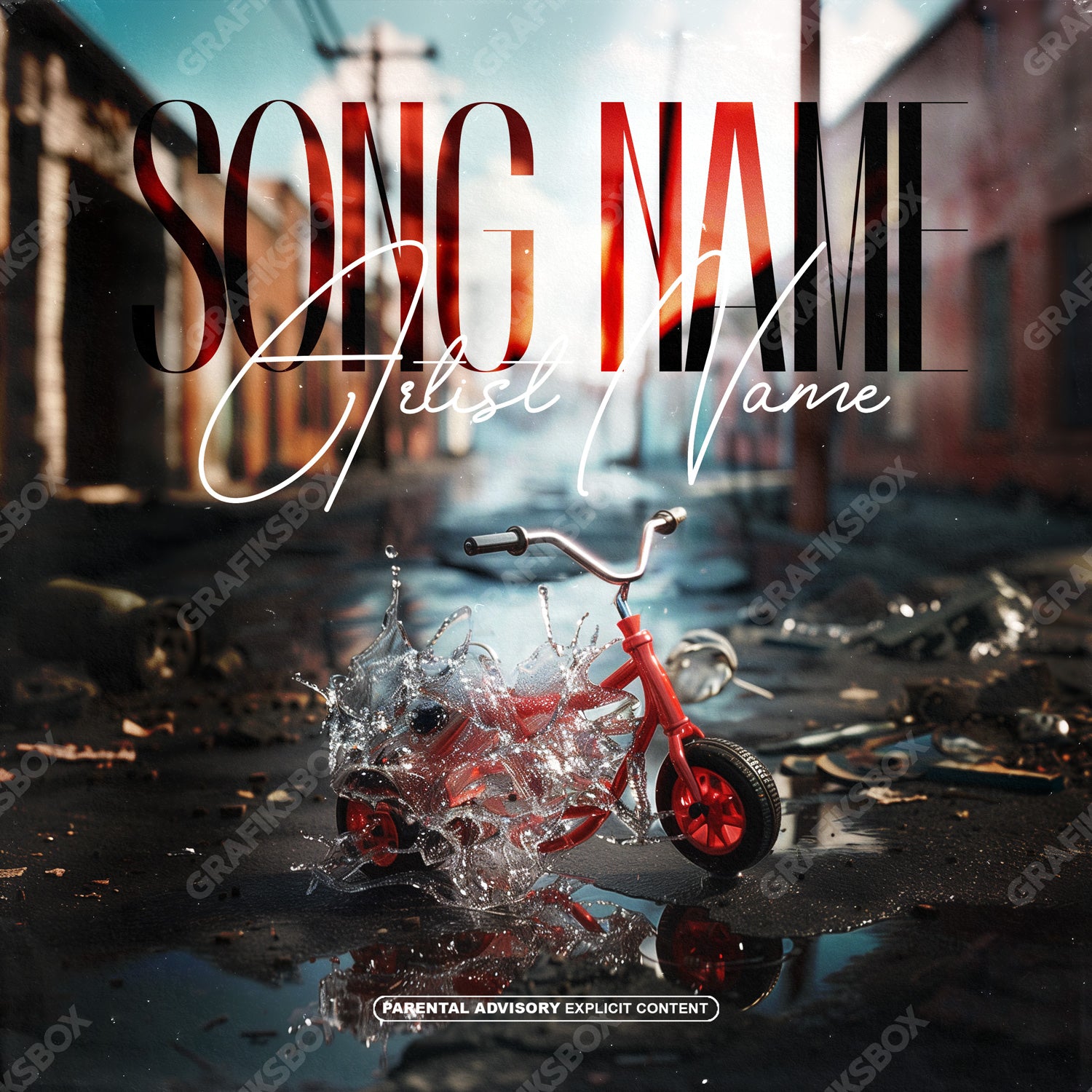 Infancy Cover Art - Grafiksbox Premade Covers