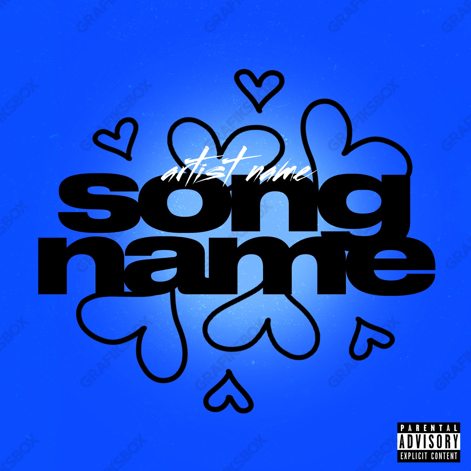 Loving Blue Cover Art - Grafiksbox Premade Covers