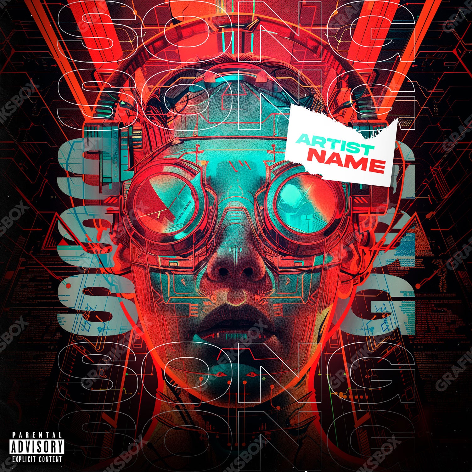 Machin Cover Art - Grafiksbox Premade Covers