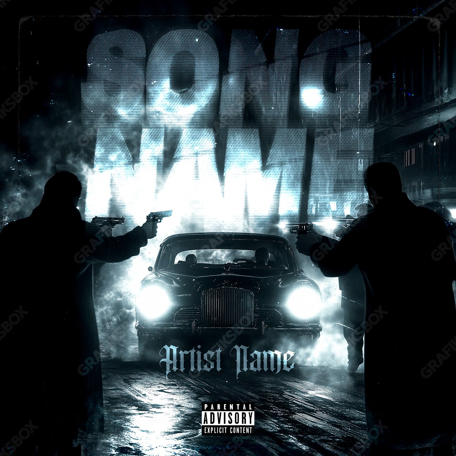 Mistrust Cover Art - Grafiksbox Premade Covers