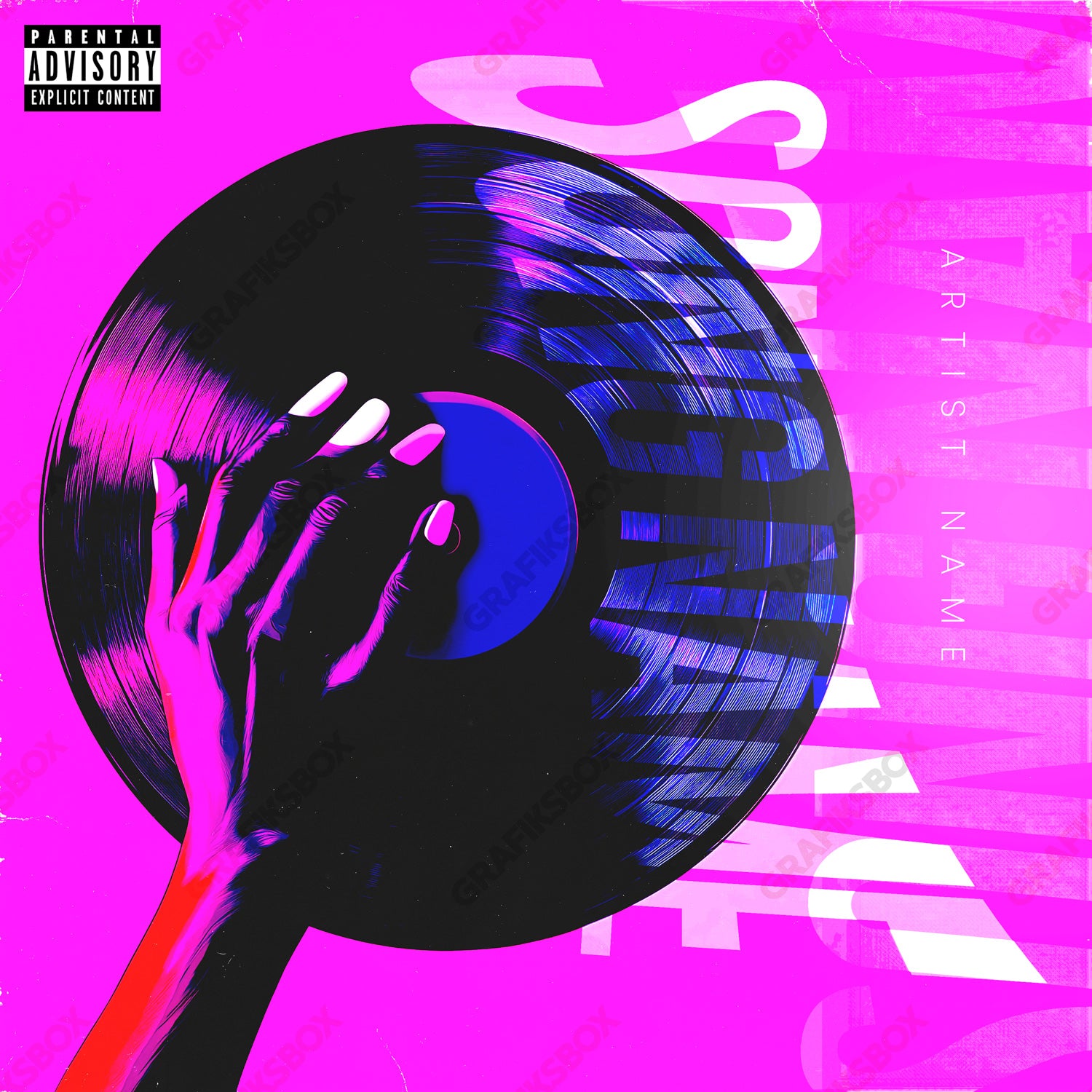 New Song Cover Art - Grafiksbox Premade Covers