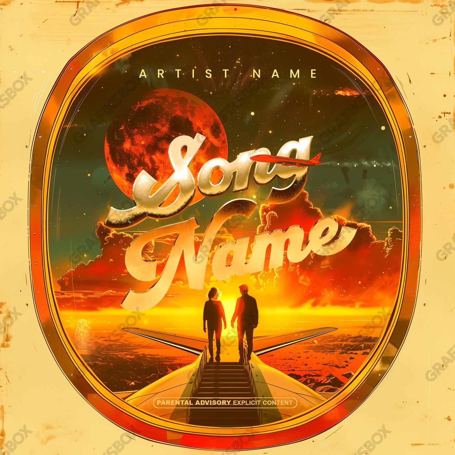 Our Space Cover Art - Grafiksbox Premade Covers