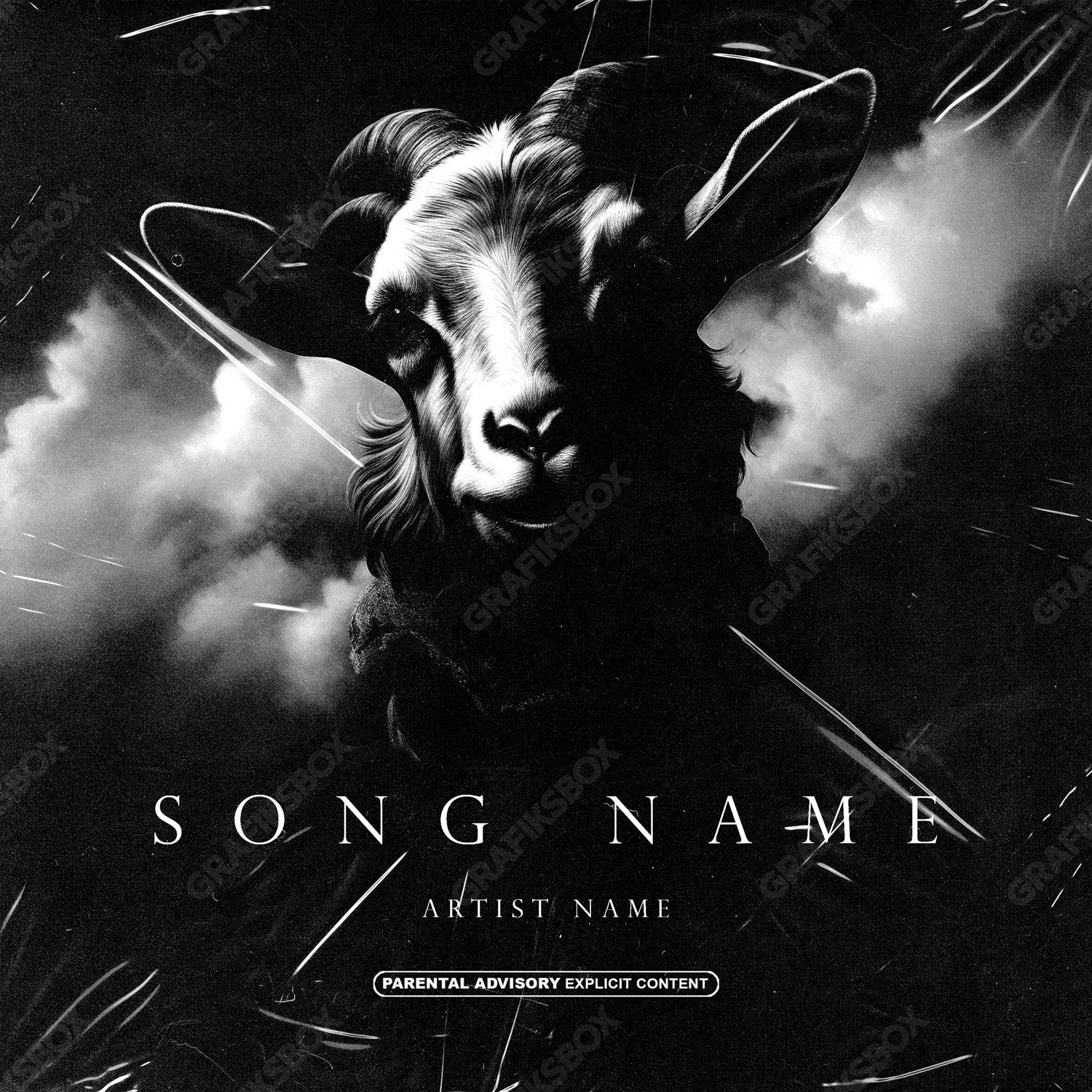 Prince Goat Cover Art - Grafiksbox Premade Covers