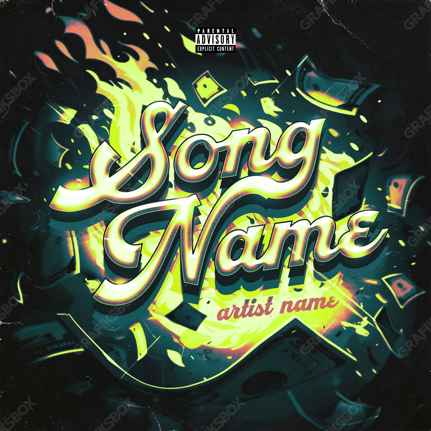 Raffle Cover Art - Grafiksbox Premade Covers