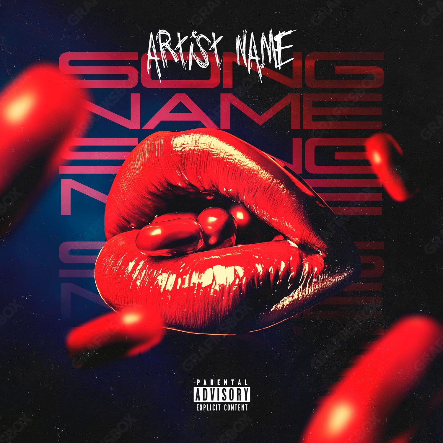 Red Dose Cover Art - Grafiksbox Premade Covers