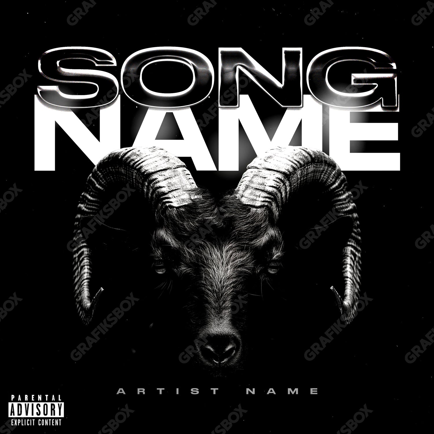 Royal Horns Cover Art - Grafiksbox Premade Covers