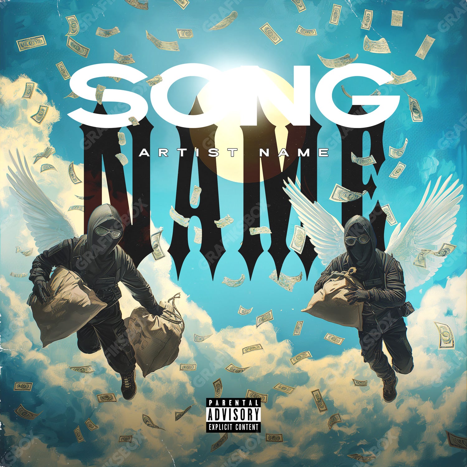 Sky Guardian Cover Art - Grafiksbox Premade Covers