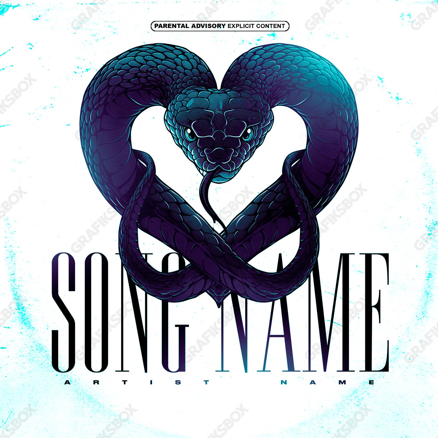 Snake Treason Cover Art - Grafiksbox Premade Covers