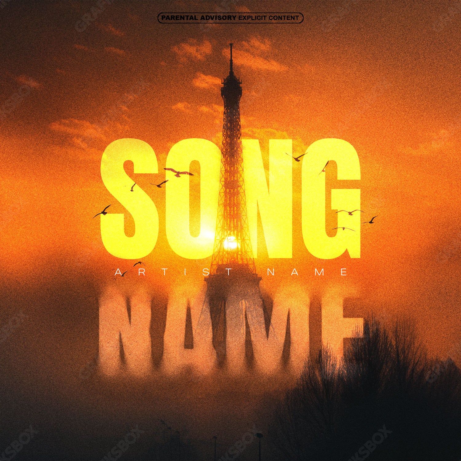 Sunny Tower Cover Art - Grafiksbox Premade Covers