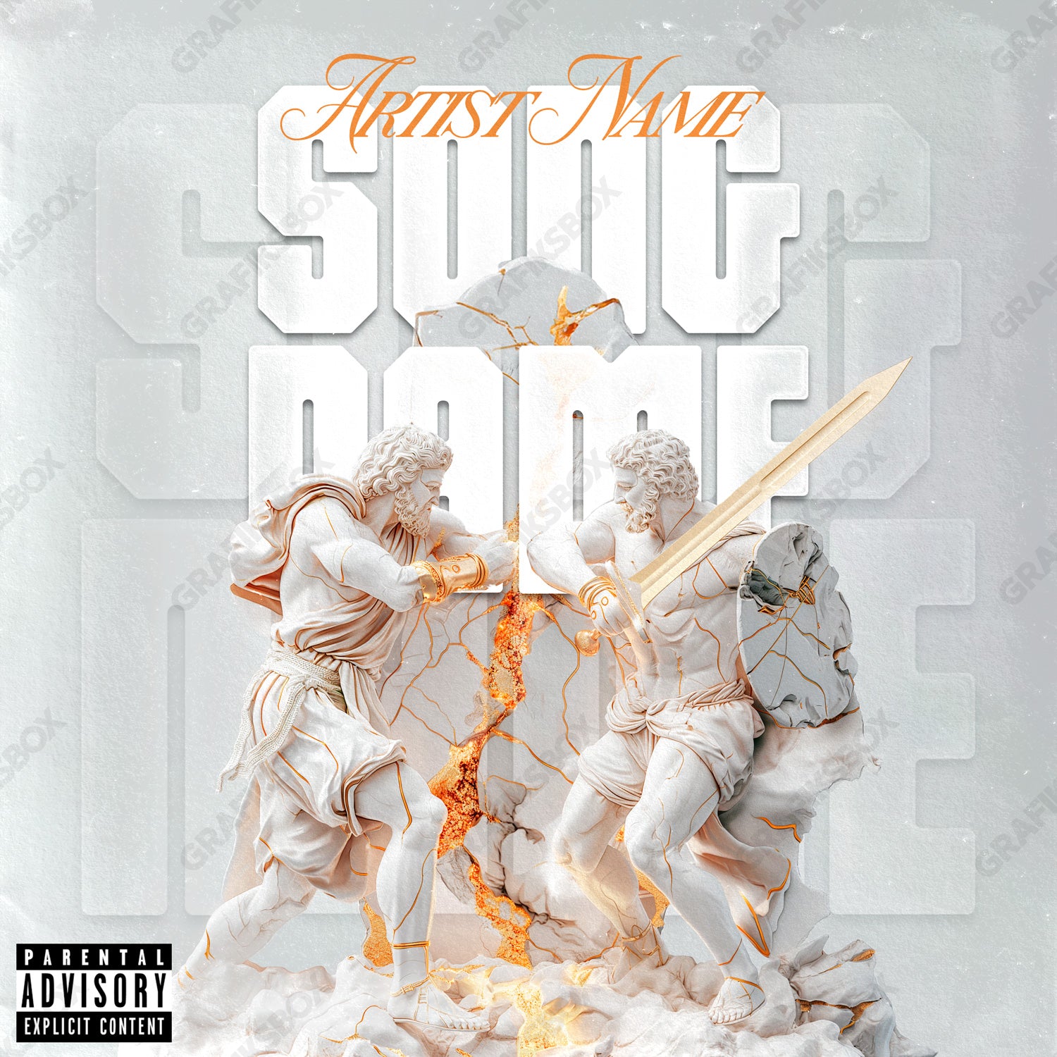 Swords Cover Art - Grafiksbox Premade Covers