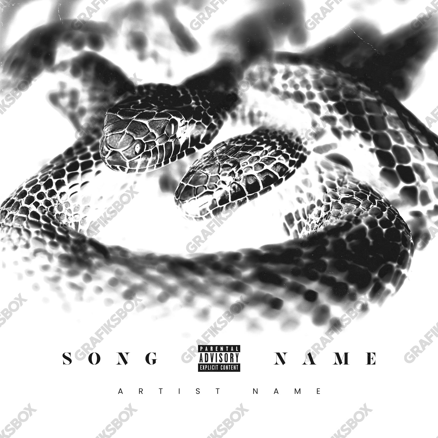 The Viper Cover Art - Grafiksbox Premade Covers
