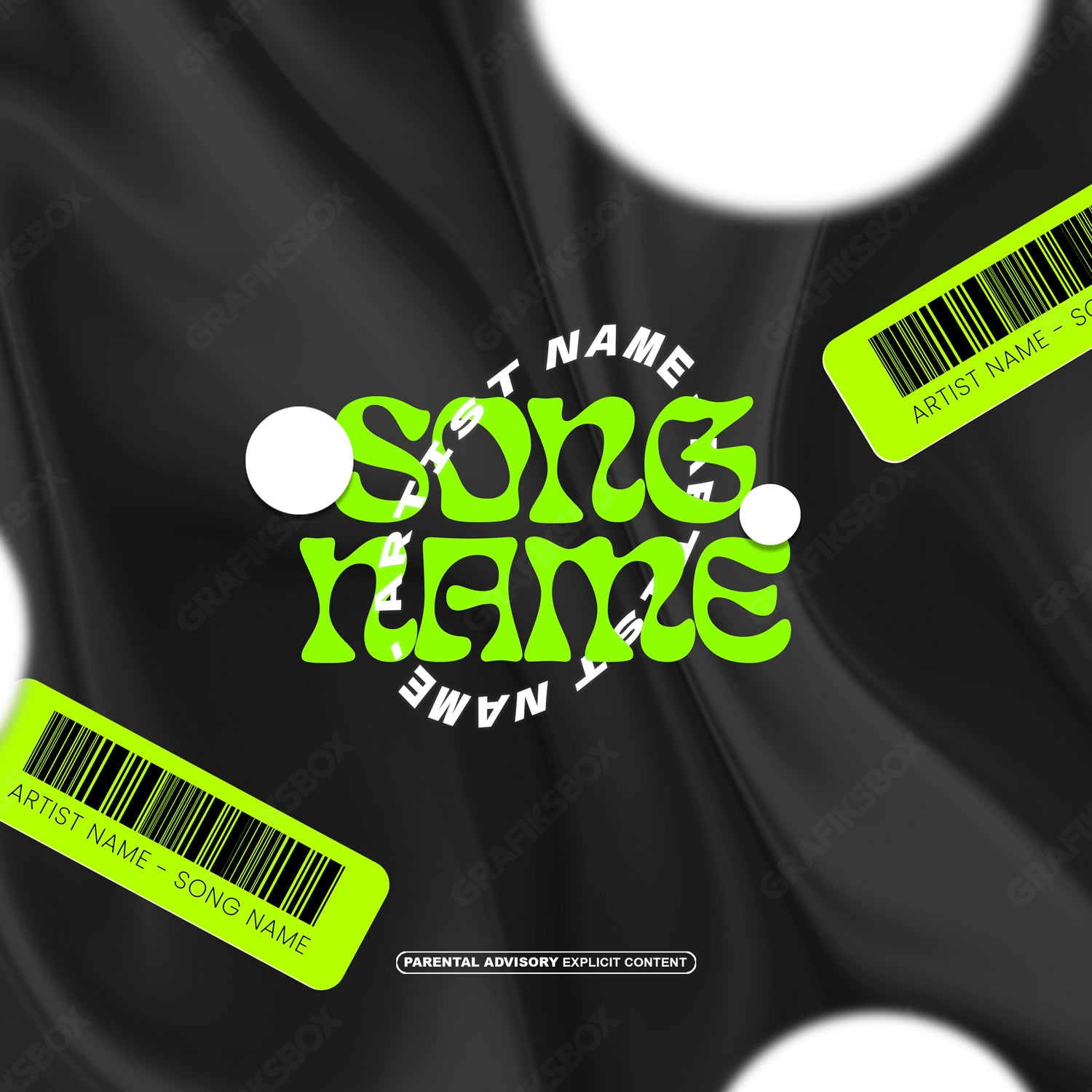 Ticket Cover Art - Grafiksbox Premade Covers