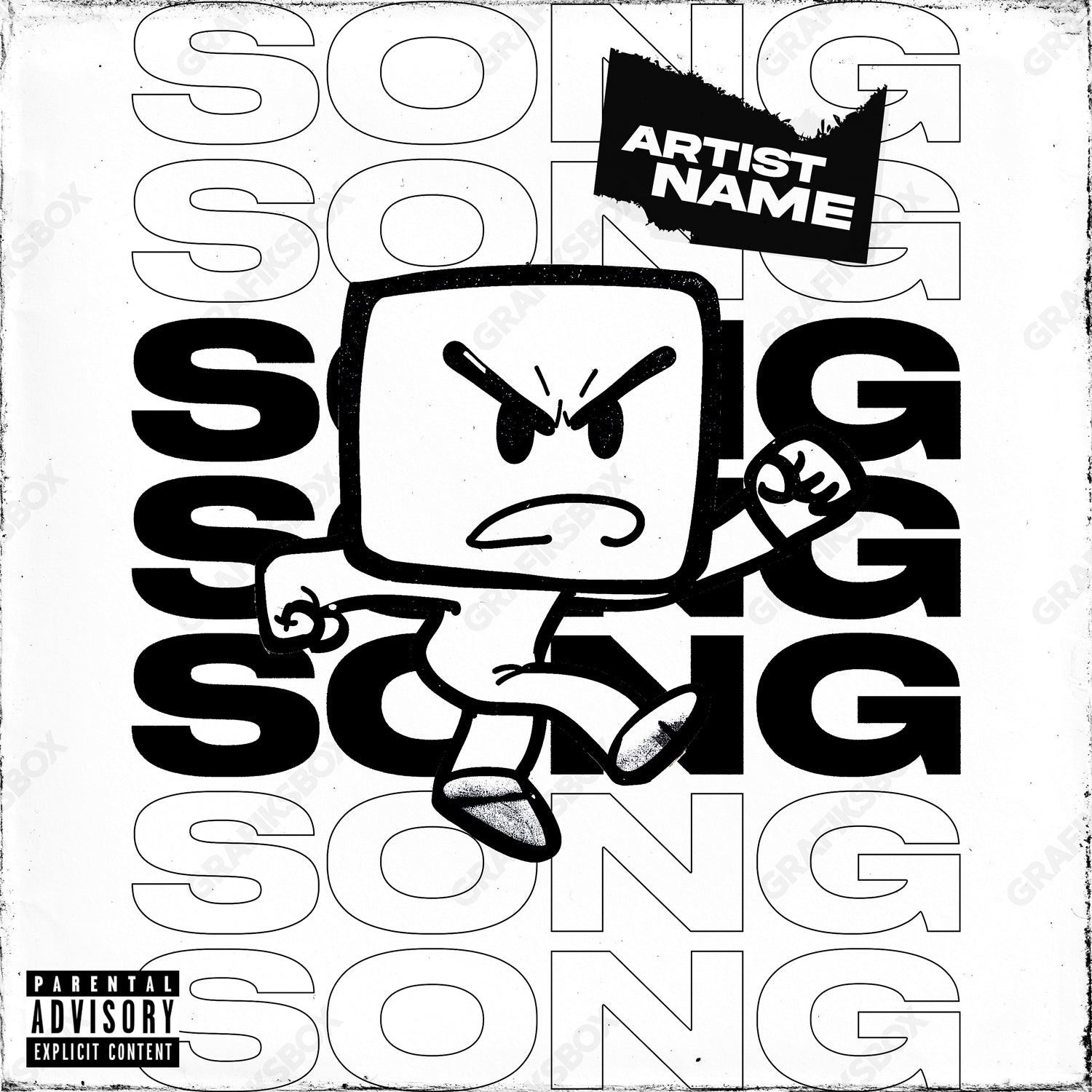 Troublesome Cover Art - Grafiksbox Premade Covers