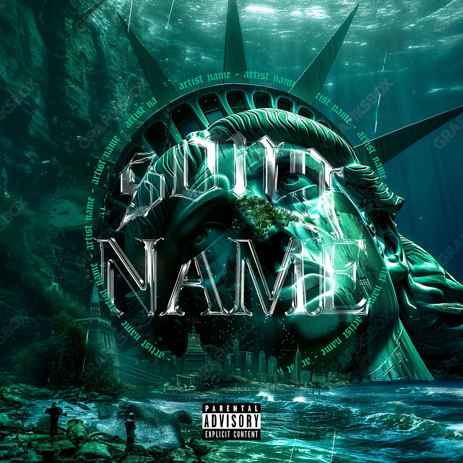 Typhoon Cover Art - Grafiksbox Premade Covers