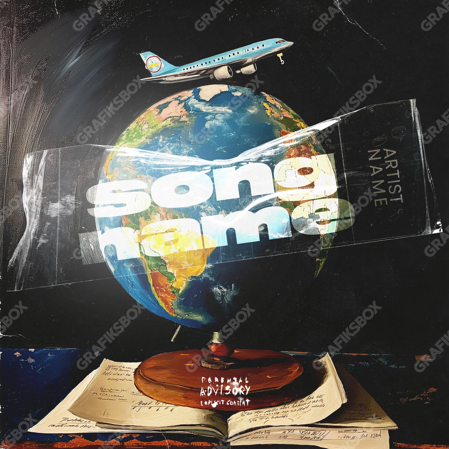 World Wide Cover Art - Grafiksbox Premade Covers