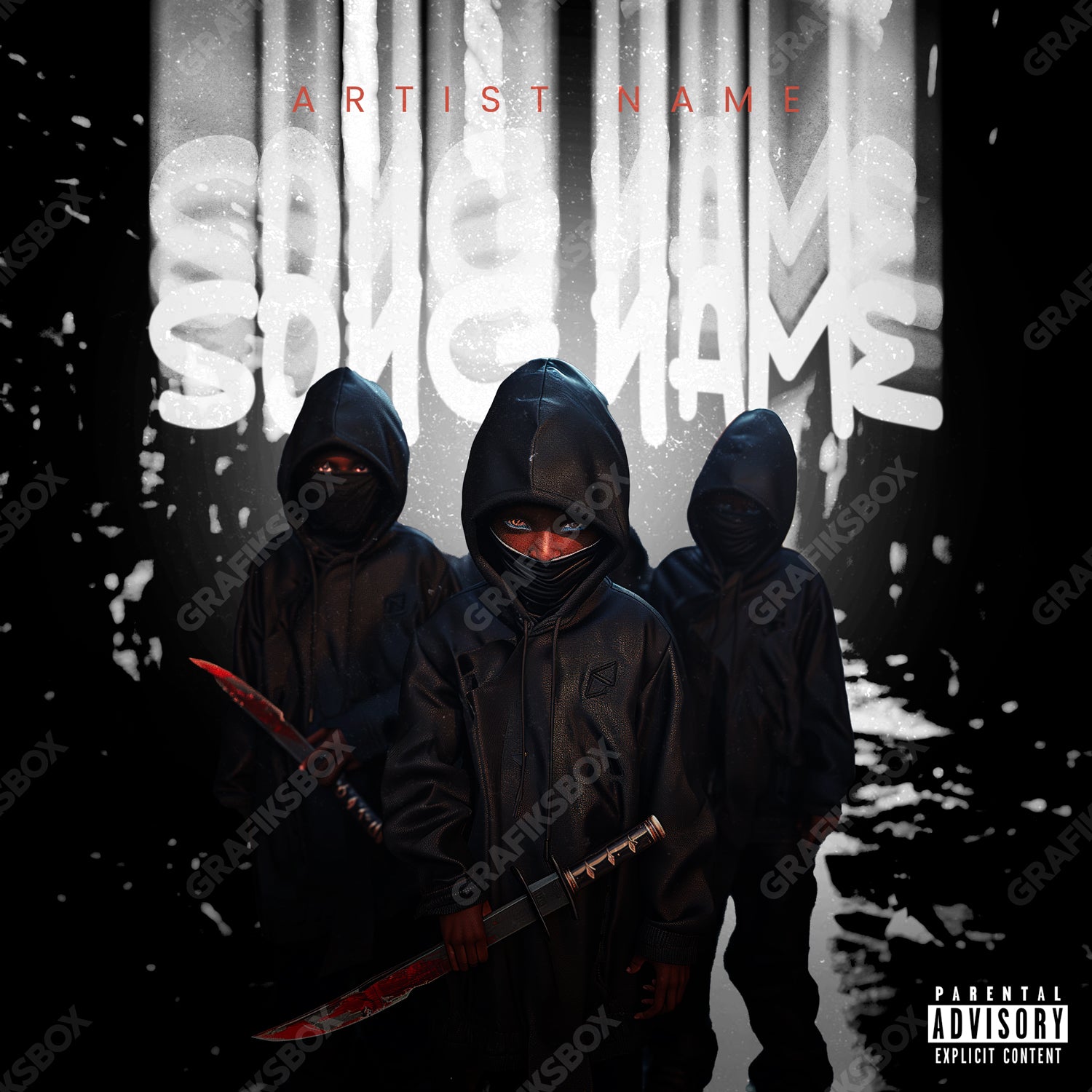 Young Gang Cover Art - Grafiksbox Premade Covers