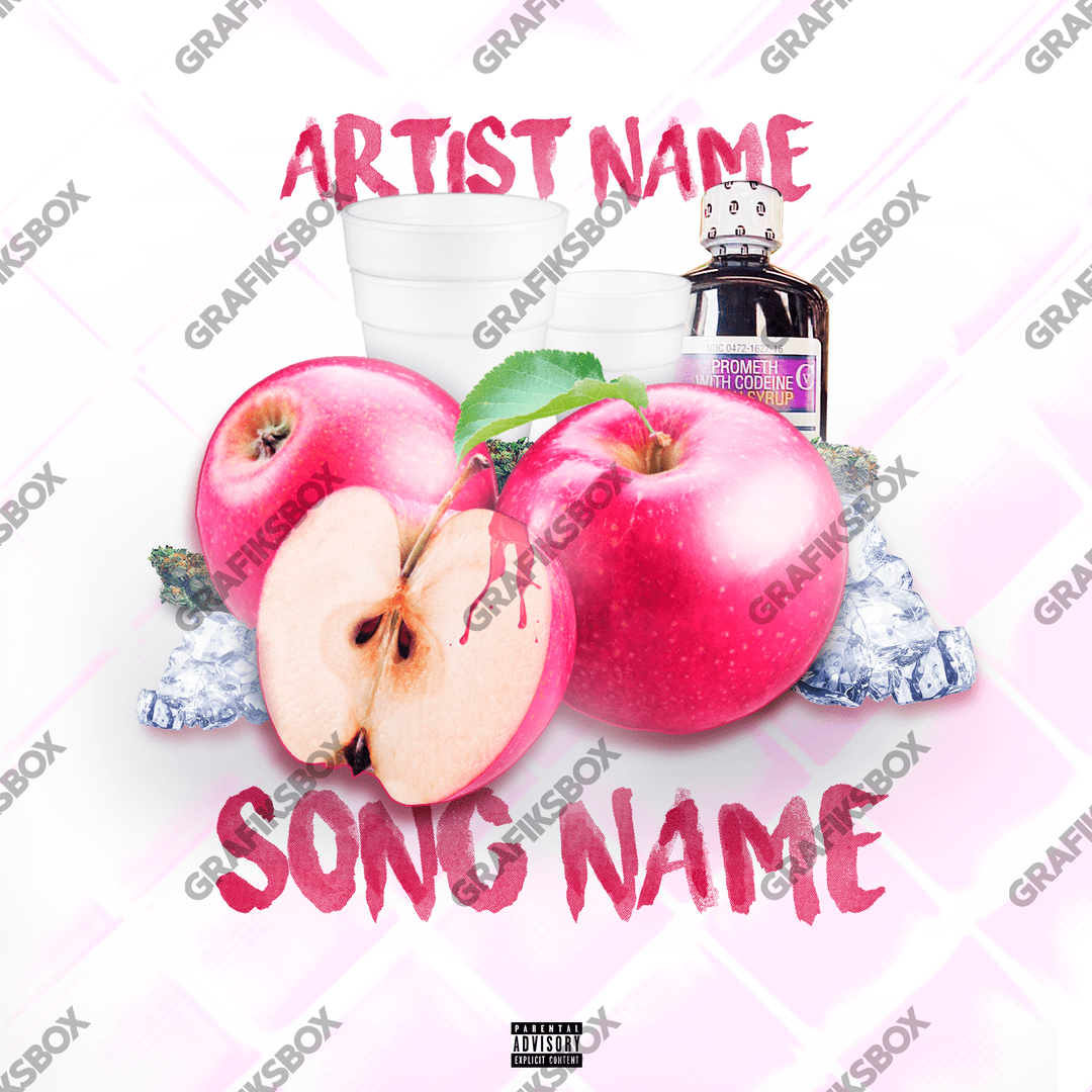 APPLE LEAN Cover Art - Grafiksbox Premade Covers