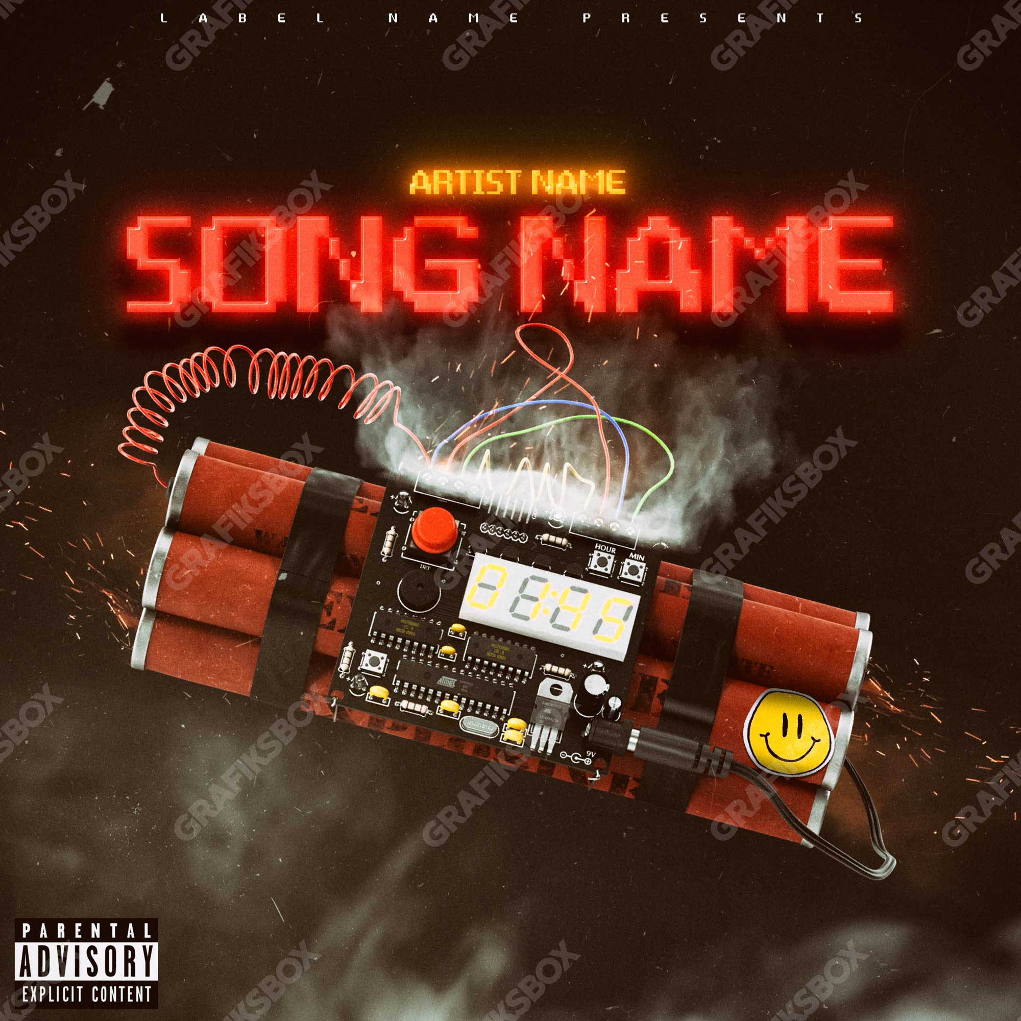 BOOM Cover Art - Grafiksbox Premade Covers