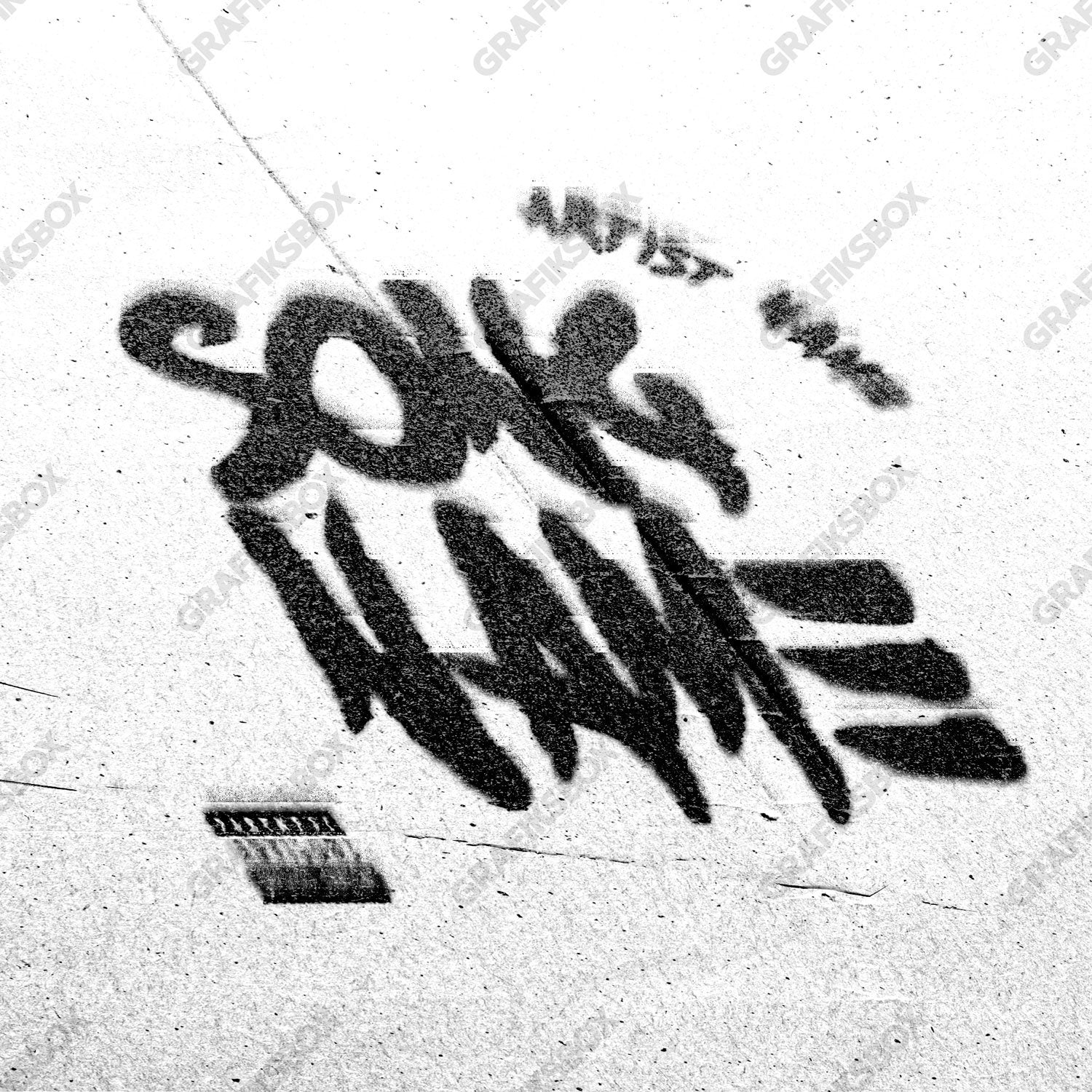 Dirty Print Cover Art - Grafiksbox Premade Covers