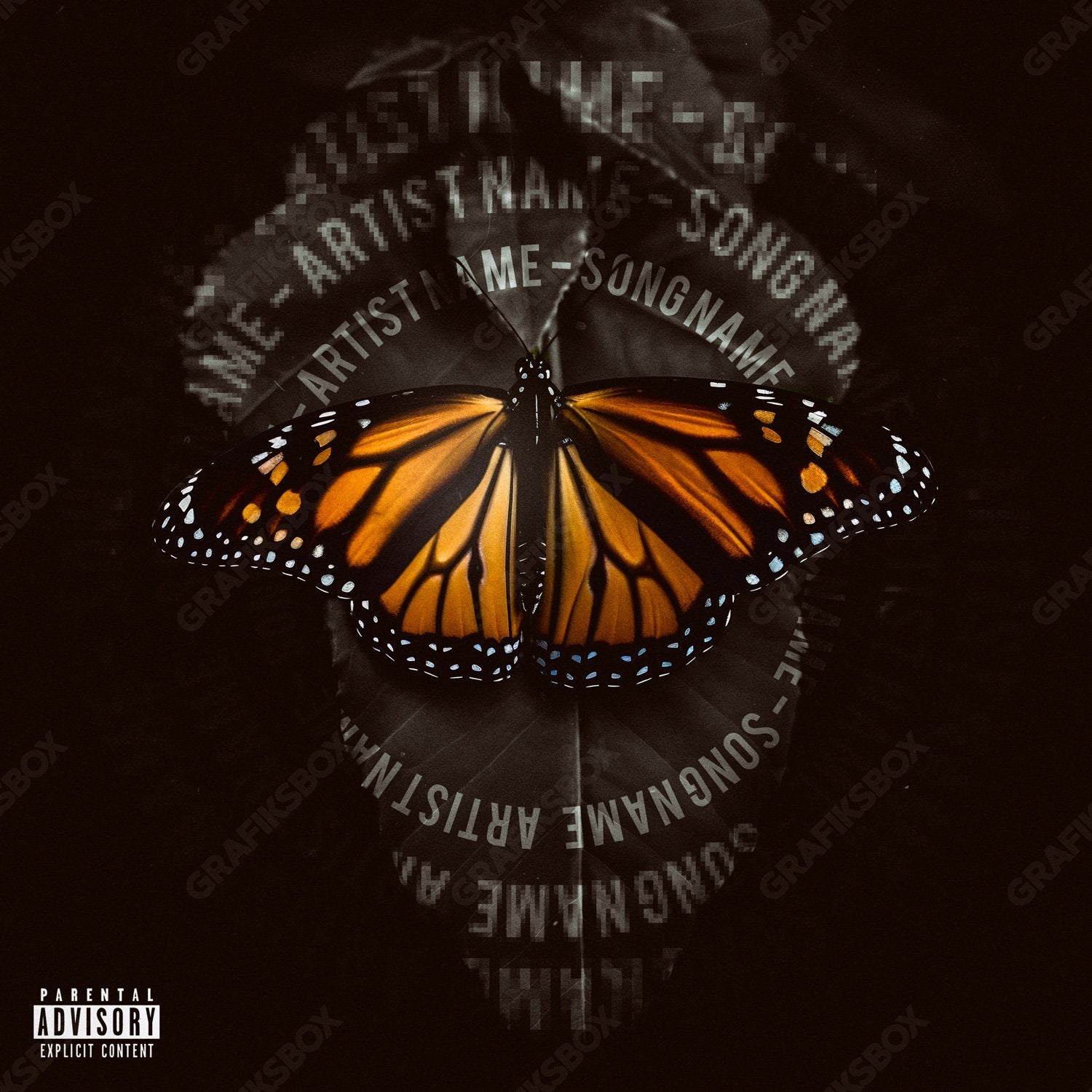 Flutter Cover Art - Grafiksbox Premade Covers