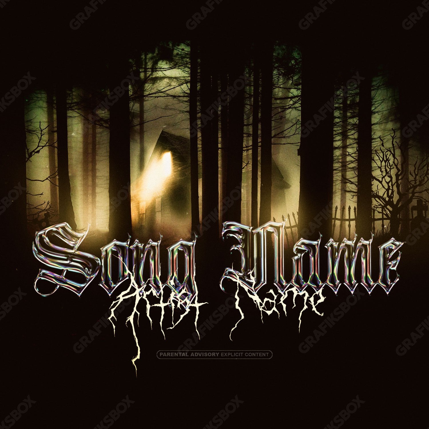 Horror Cover Art - Grafiksbox Premade Covers