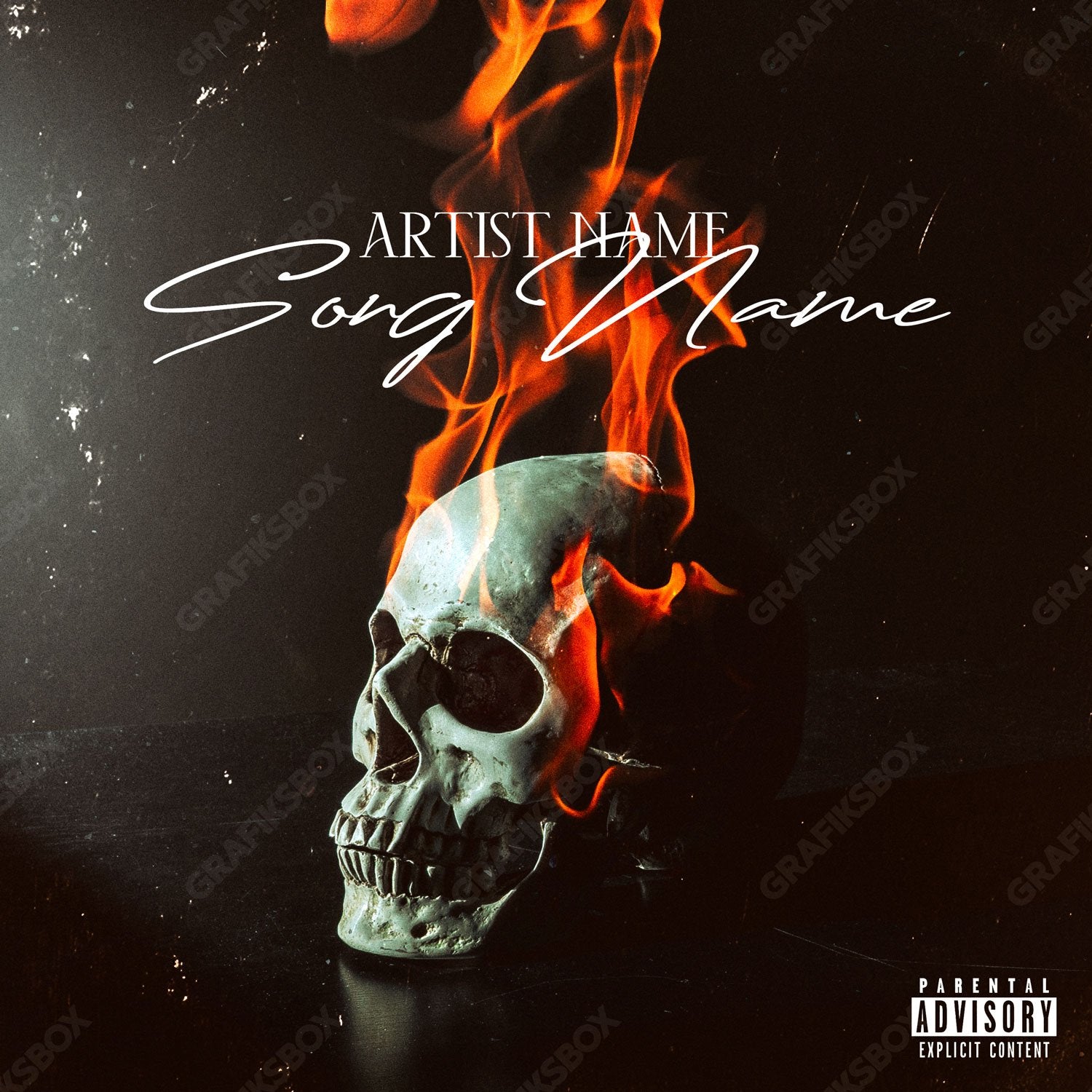 Invert Fire Cover Art - Grafiksbox Premade Covers