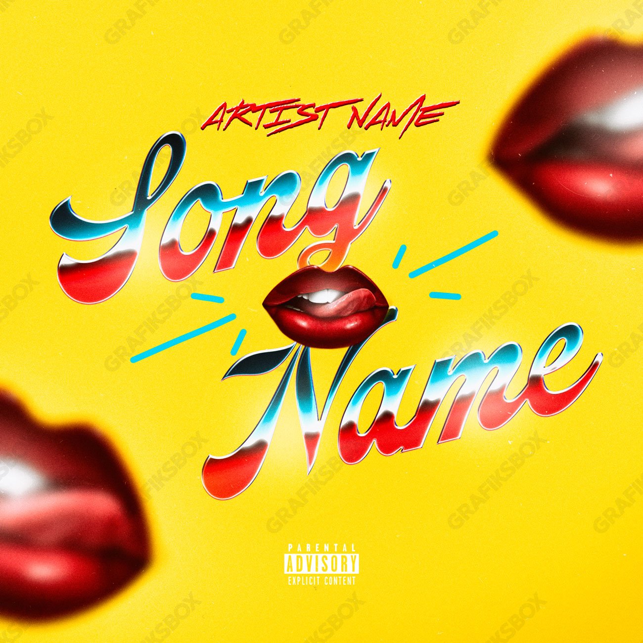 Kizz Cover Art - Grafiksbox Premade Covers