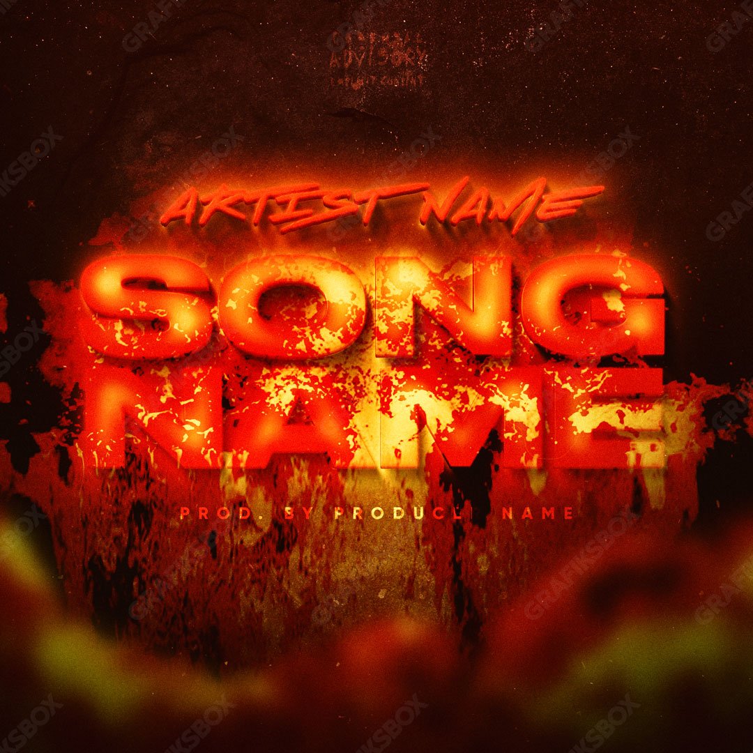 Lava Cover Art - Grafiksbox Premade Covers