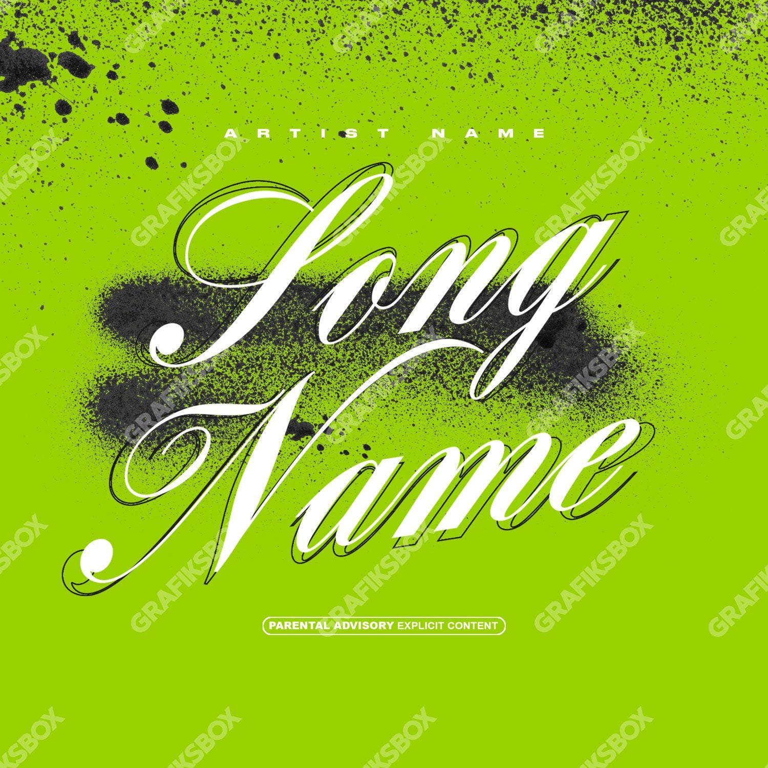 Lime Cover Art - Grafiksbox Premade Covers