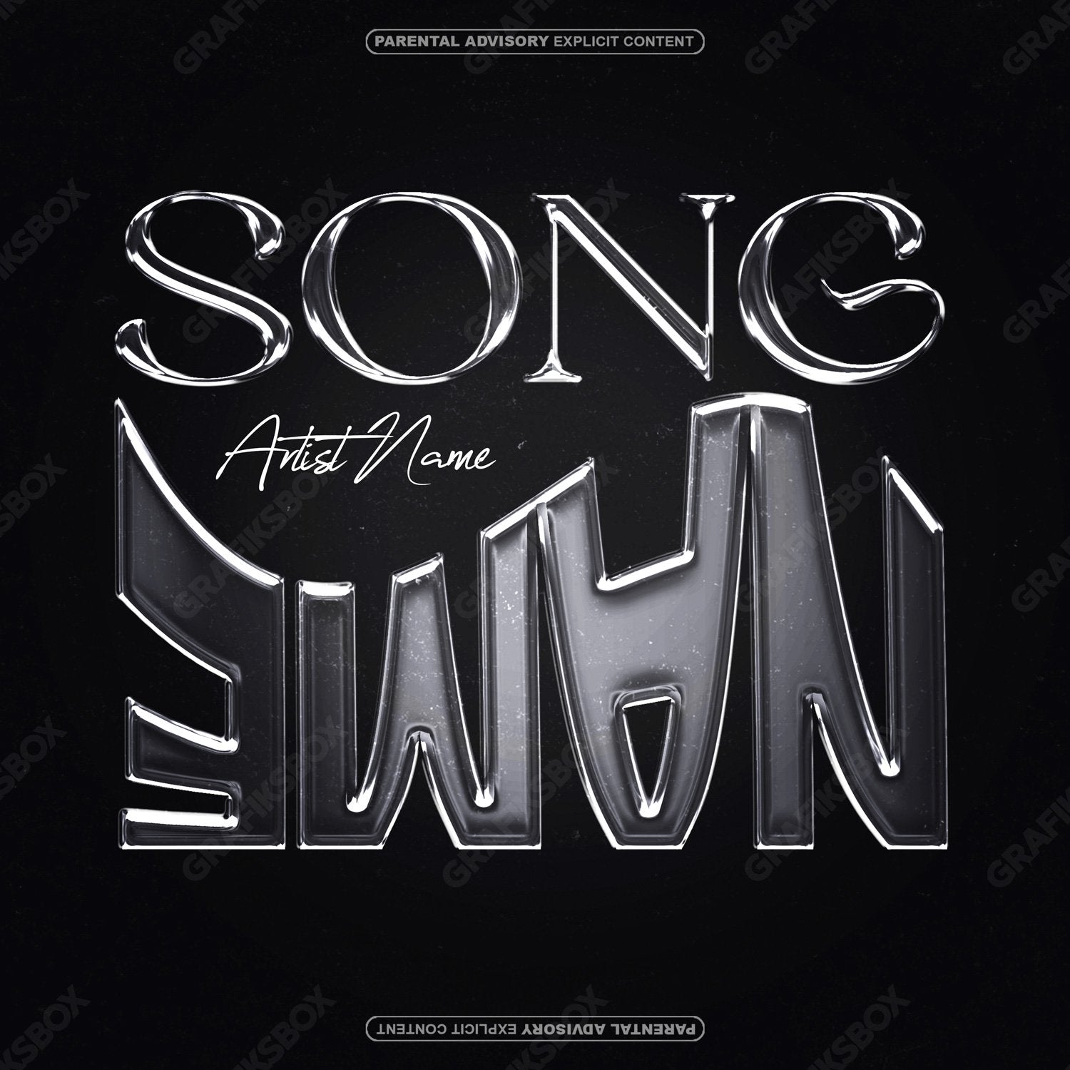 Metal Cover Art - Grafiksbox Premade Covers