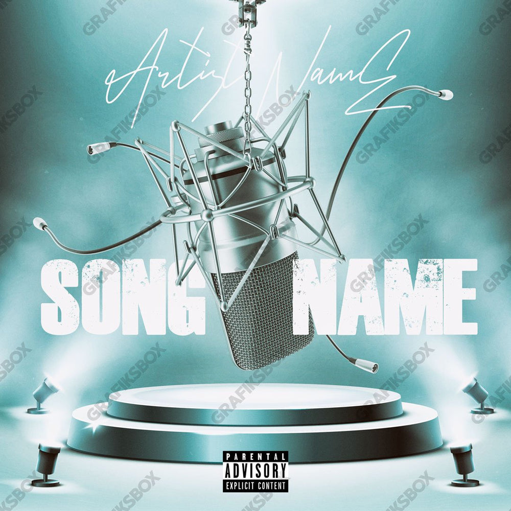 MIC SHOW Cover Art - Grafiksbox Premade Covers