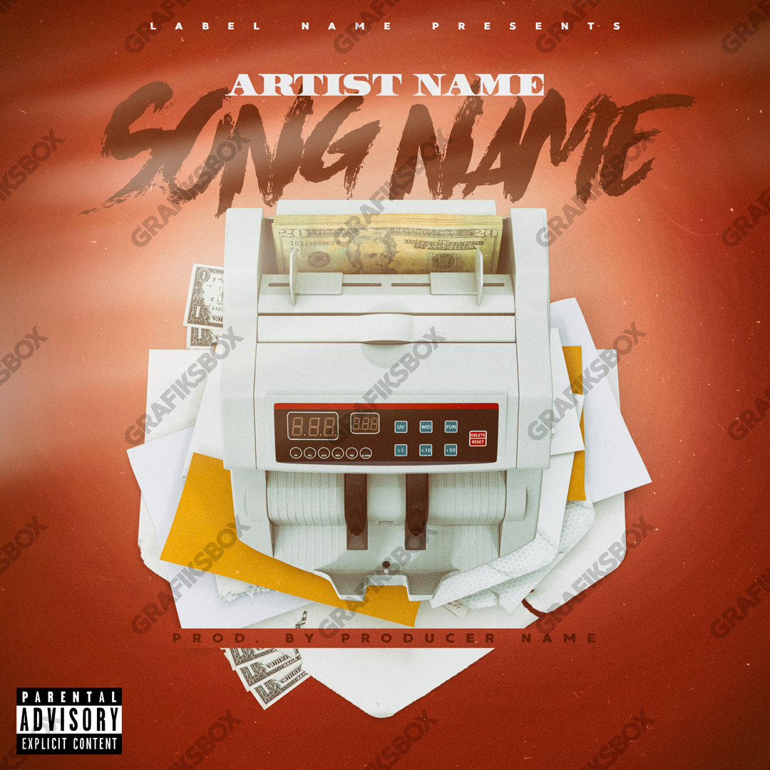 MONEY COUNTER Cover Art - Grafiksbox Premade Covers