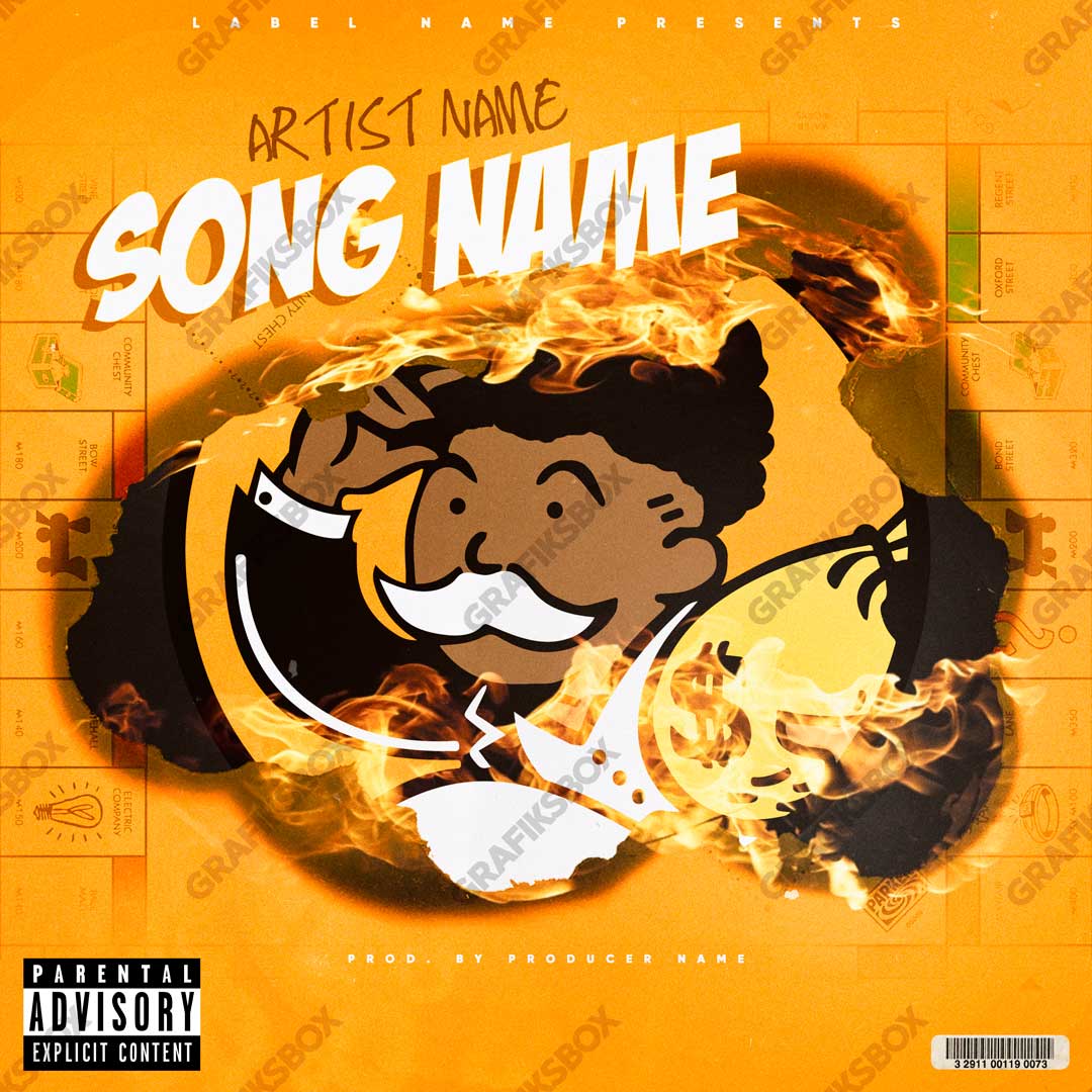 MONOPOLY Cover Art - Grafiksbox Premade Covers