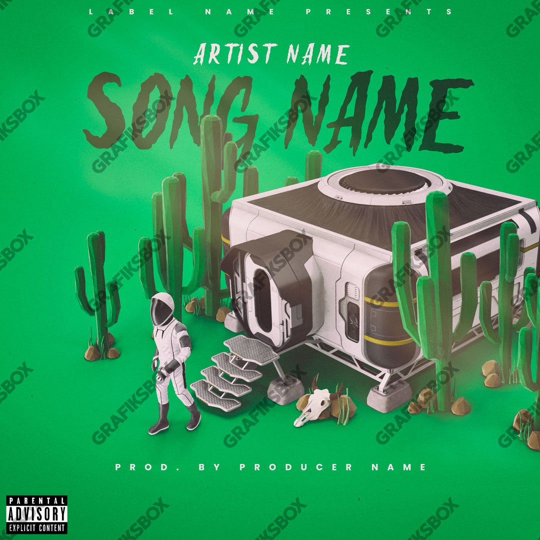 OUTER SPACE Cover Art - Grafiksbox Premade Covers