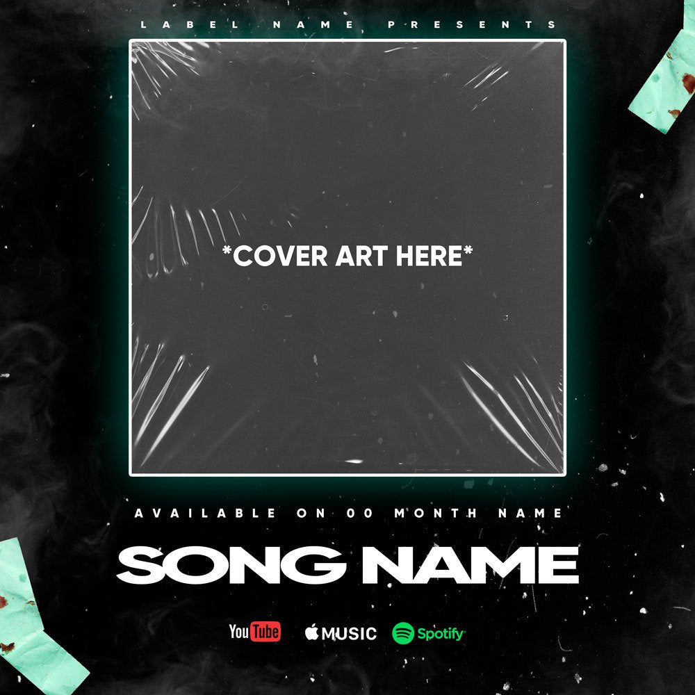 Promo Release #1 Cover Art - Grafiksbox Premade Covers