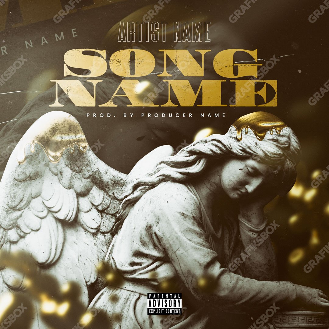 SAINT GOLD Cover Art - Grafiksbox Premade Covers