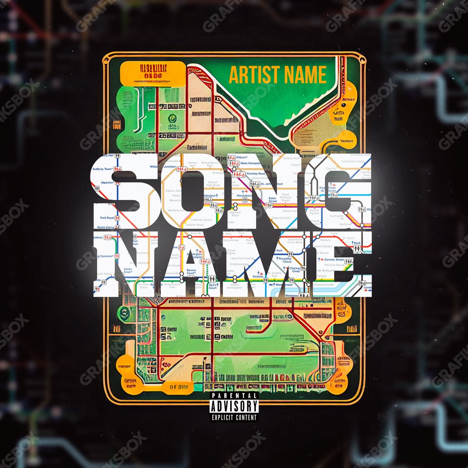 Subway Cover Art - Grafiksbox Premade Covers