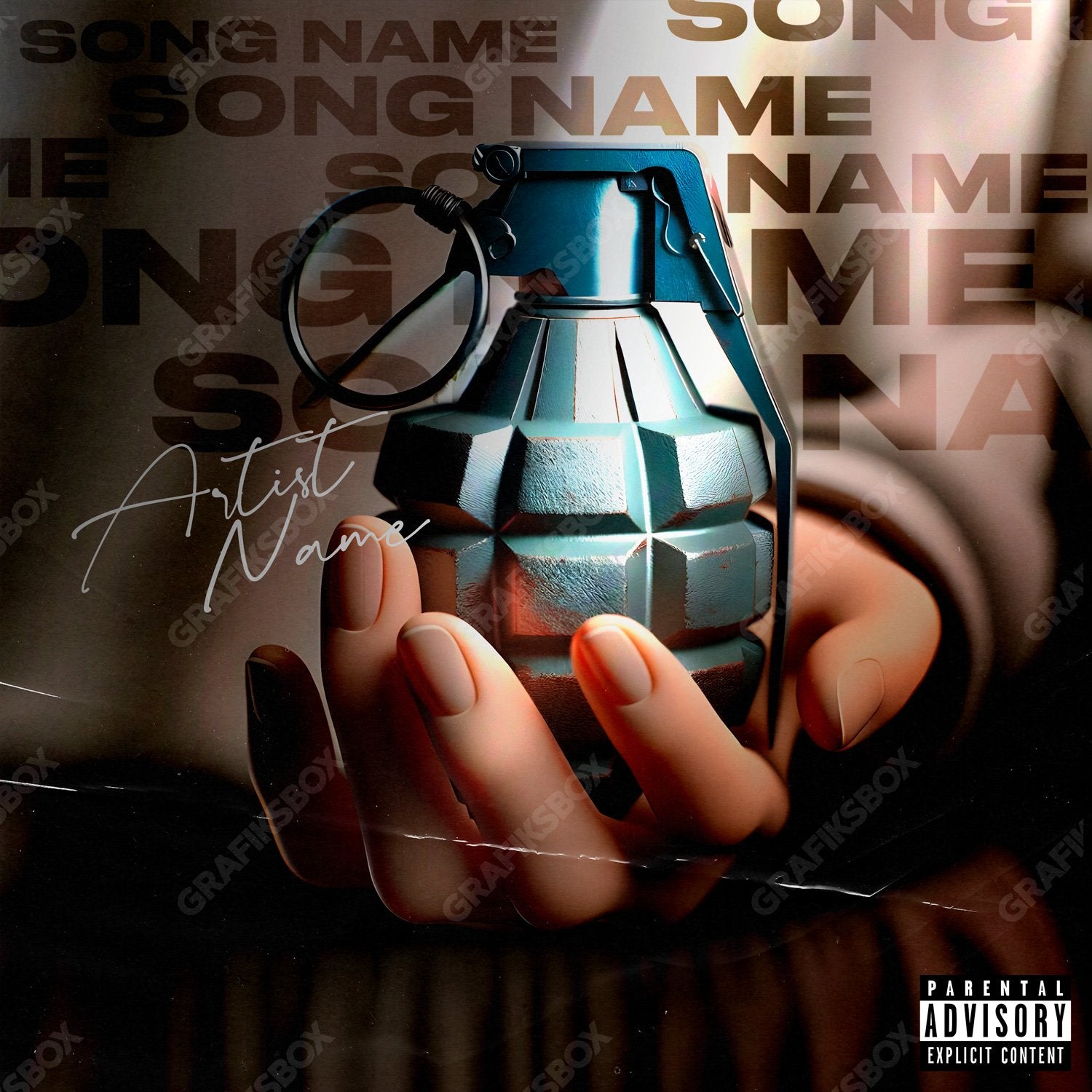 War Gift Cover Art - Grafiksbox Premade Covers
