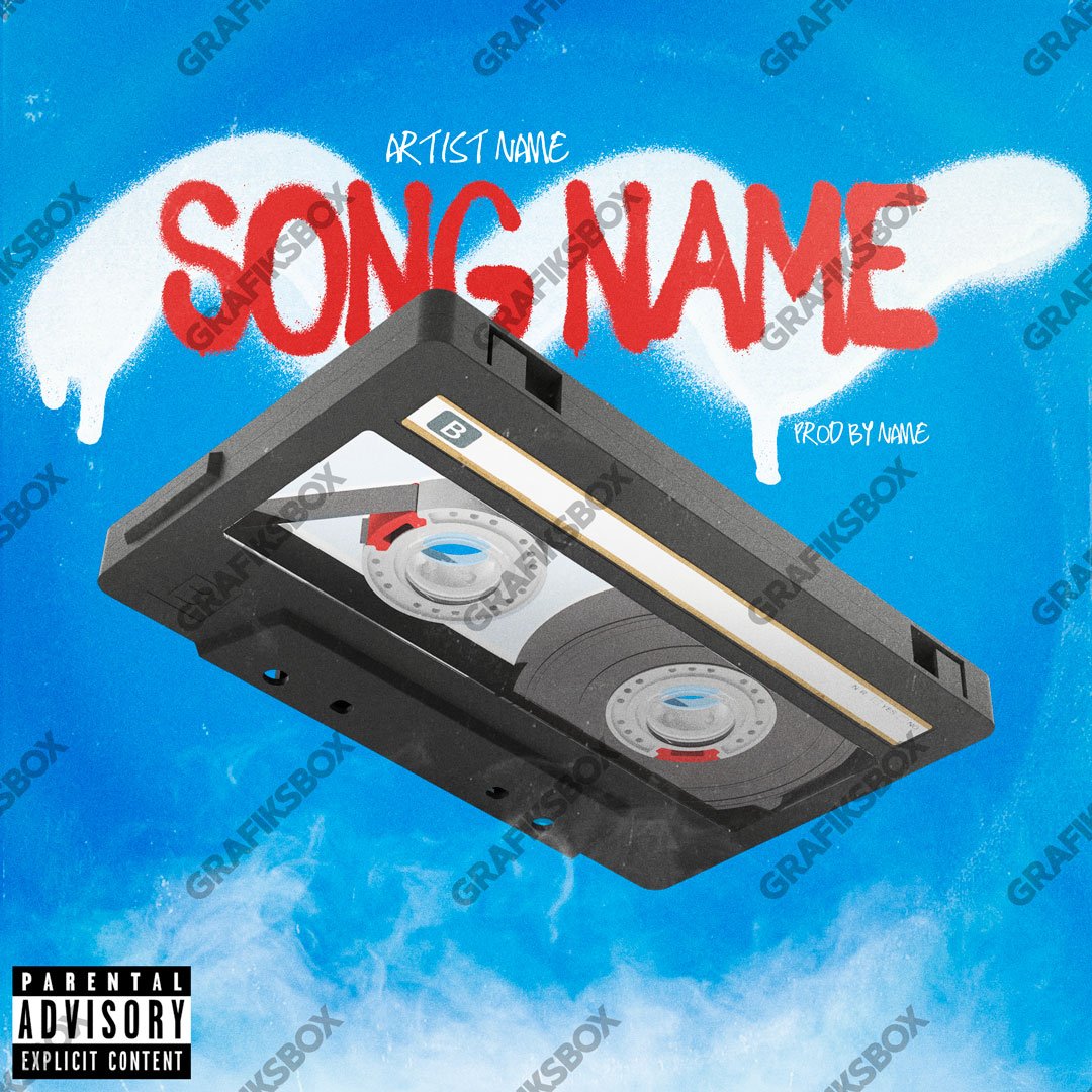 CASSETTE Cover Art - Grafiksbox Premade Covers