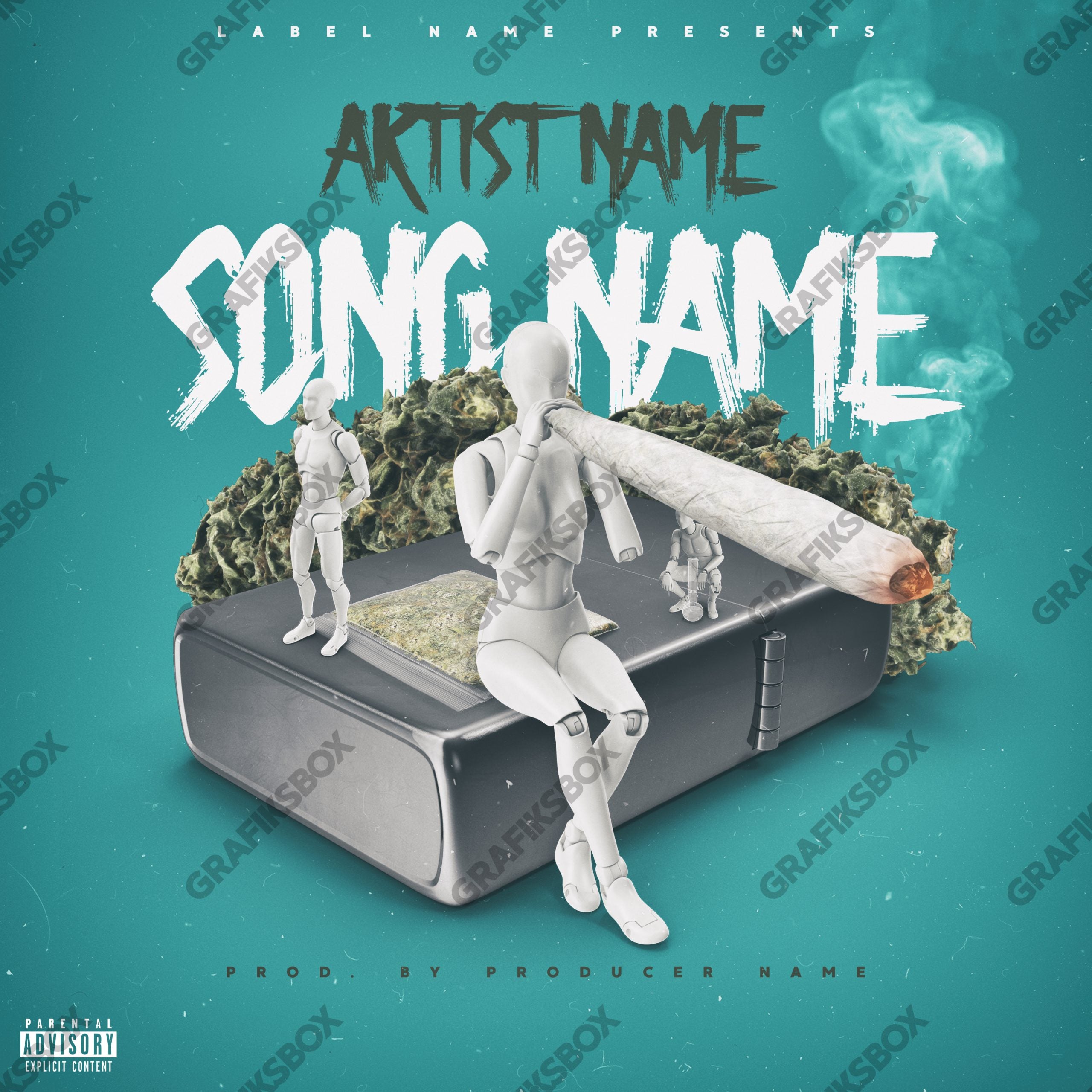 LITTLE VICE Cover Art - Grafiksbox Premade Covers