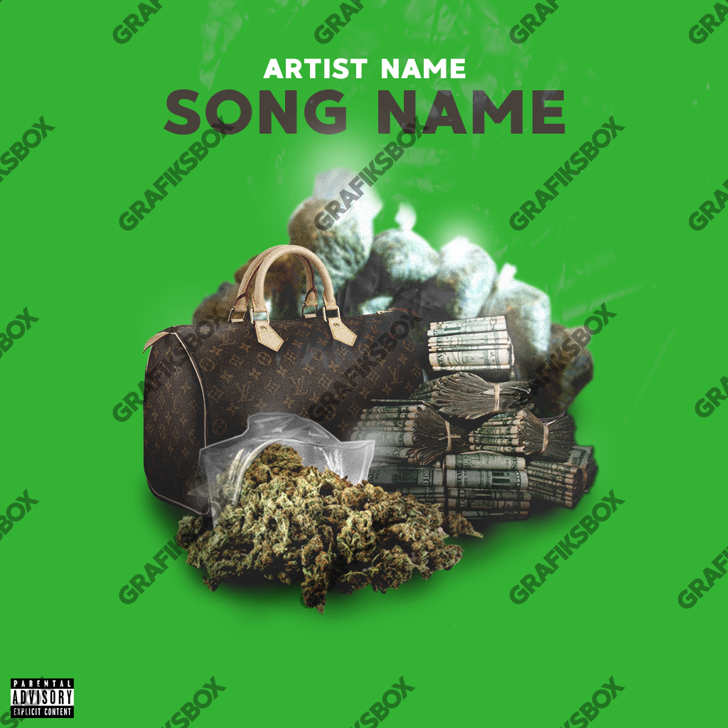 WEED MOUNTAIN Cover Art - Grafiksbox Premade Covers